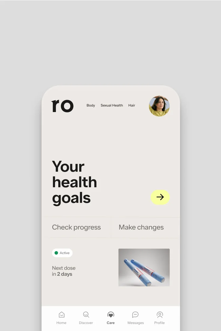 Ro - Weight loss, better sex, fuller hair, improved skin and more online