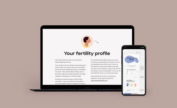 Modern Fertility - At-Home Women's Fertility Hormone Test | Ro