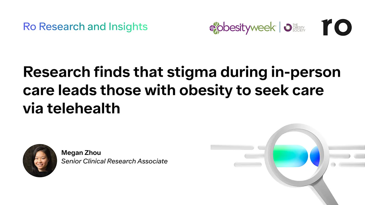 Telehealth’s opportunity to destigmatize obesity